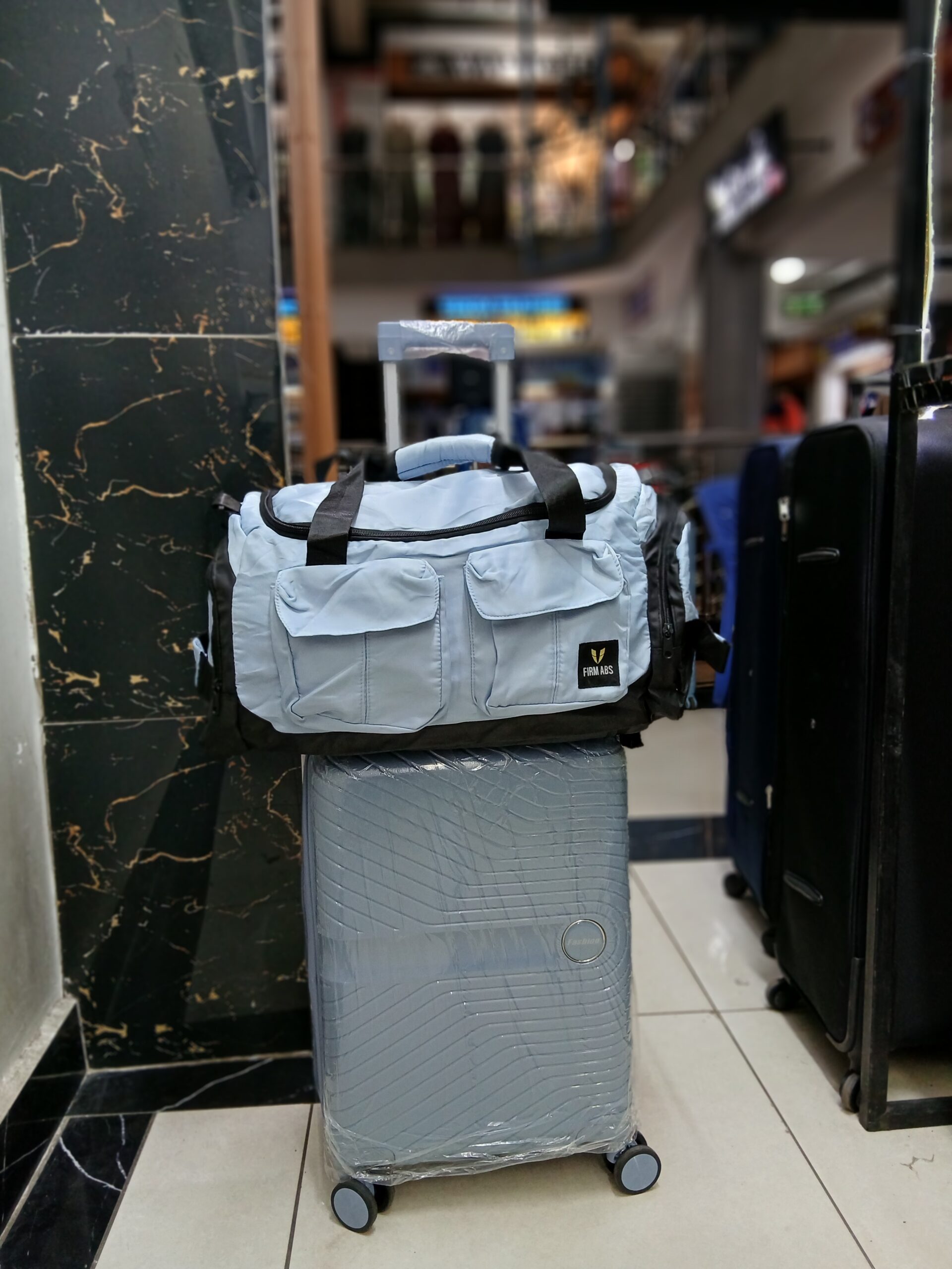 2in1 Suitcase & duffle backpack travel combo